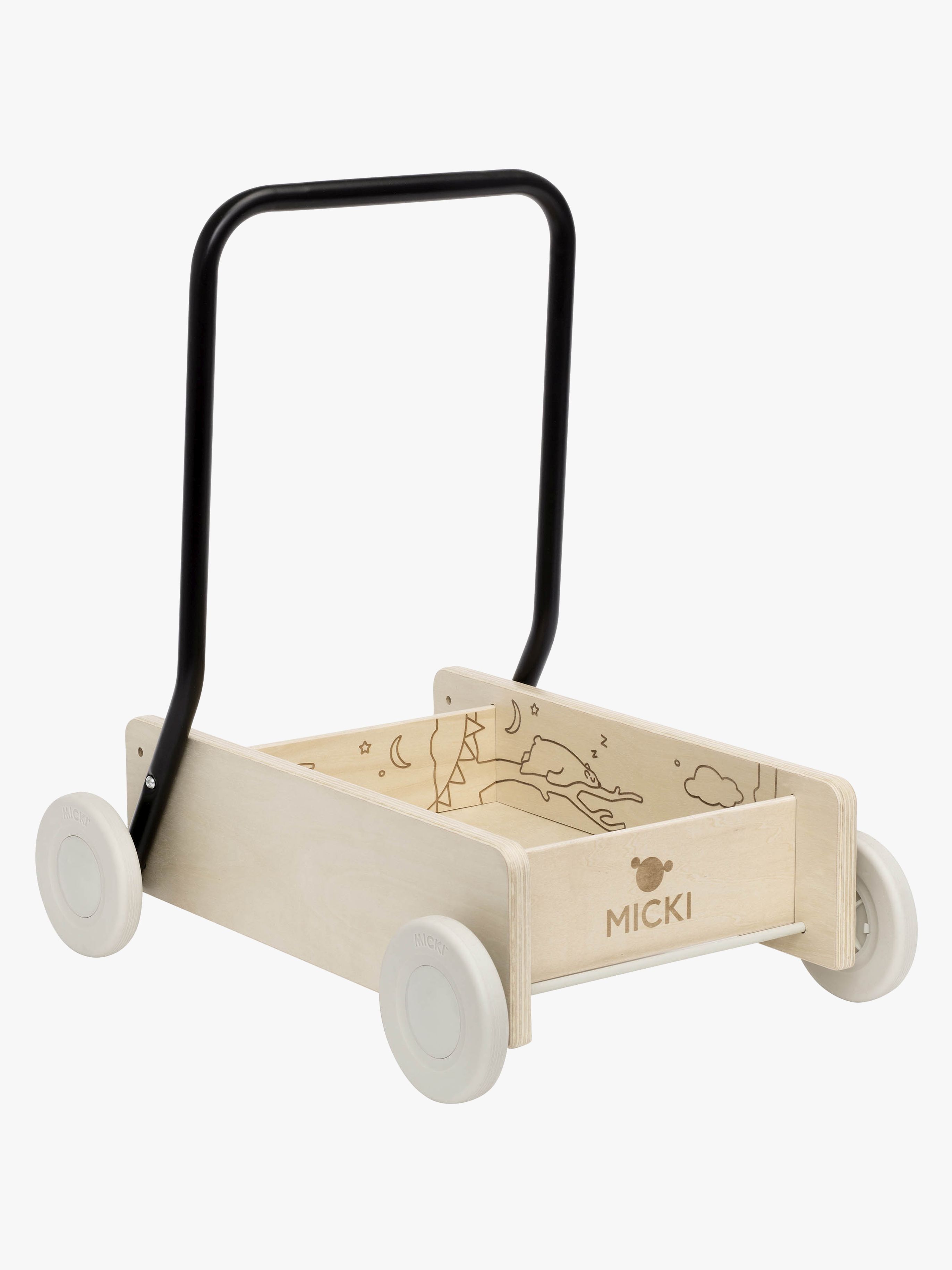 Kaufen Micki Premium Lauflernwagen, Wood