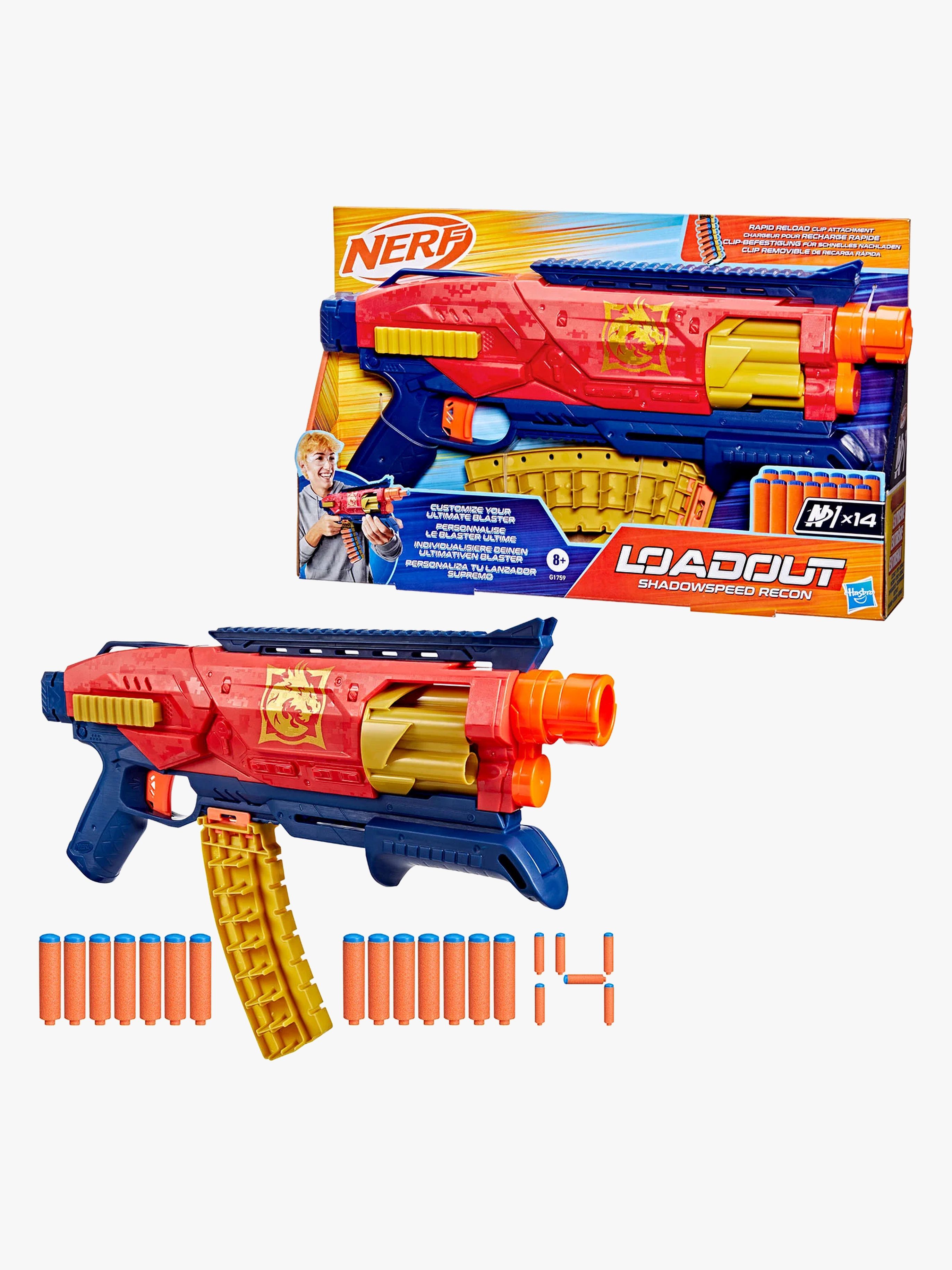 Kaufen Nerf N Series Blaster Loadout Shadowspeed Recon