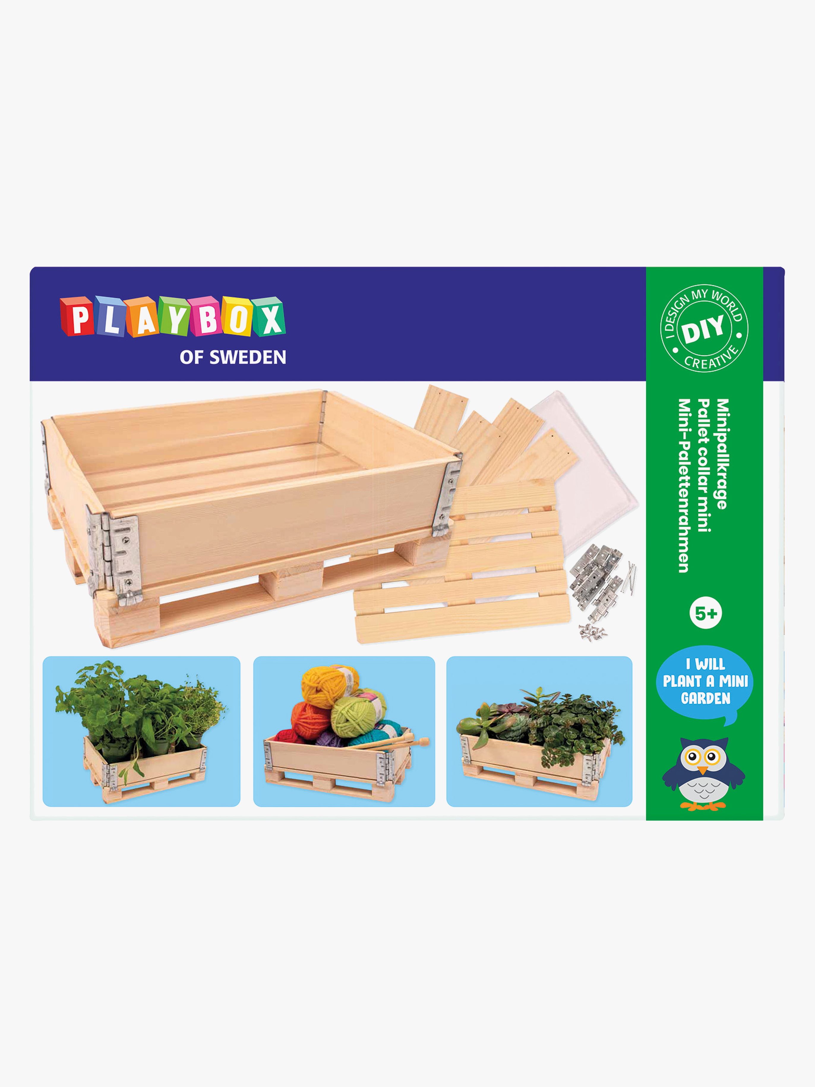 Kaufen Playbox Bastelset Mini-Pflanzkiste